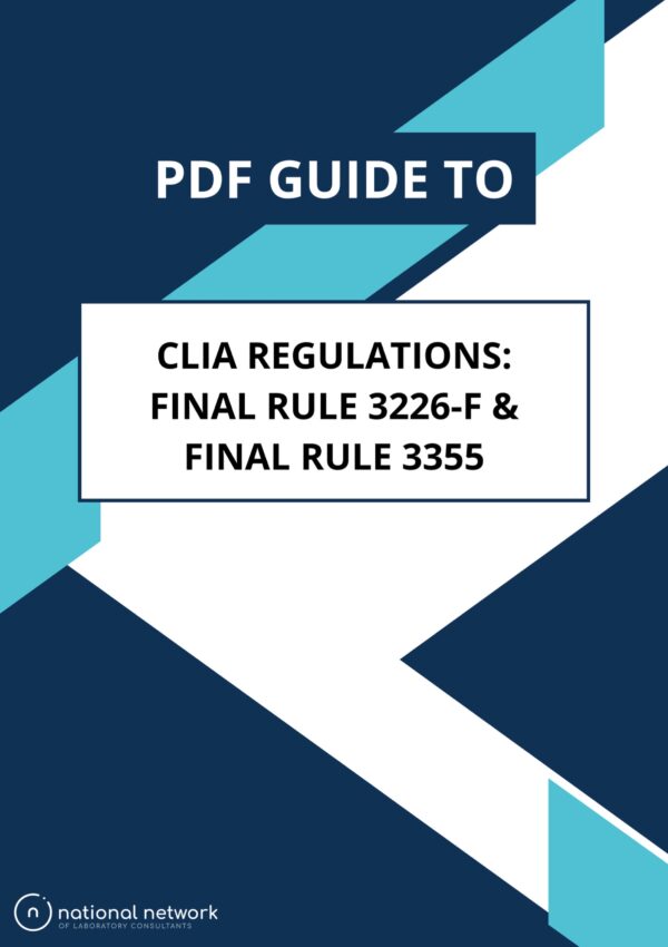 Dec 2024 CLIA Regulations: Final Rule 3226-F & Final Rule 3355 ...