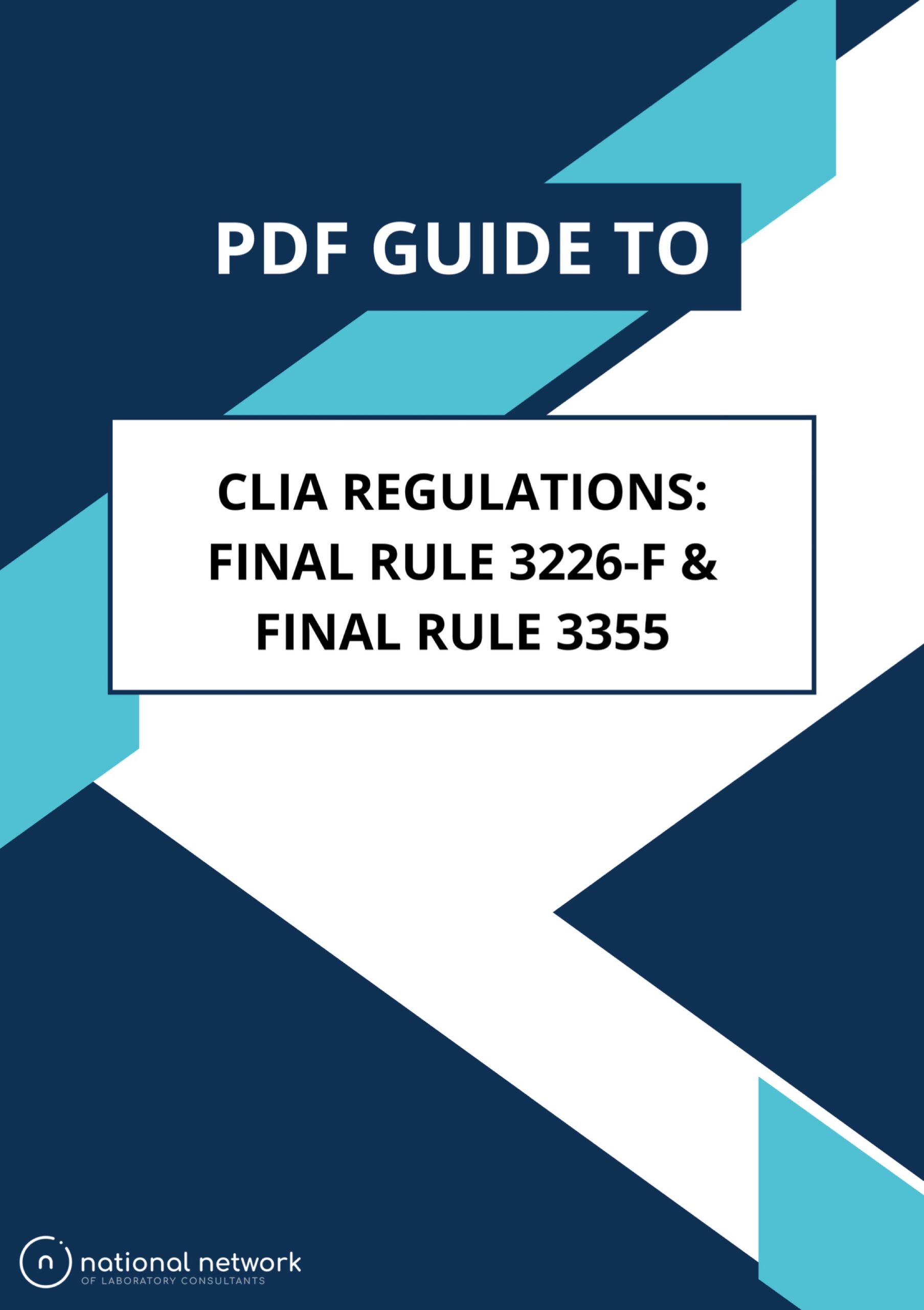 Dec 2024 CLIA Regulations: Final Rule 3226-F & Final Rule 3355 - National Network of Laboratory ...